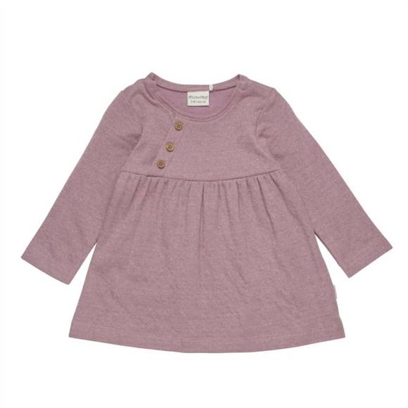 MINYMO | Dresses | New Minymo Kids Long Sleeve Dress In Elderberry ...